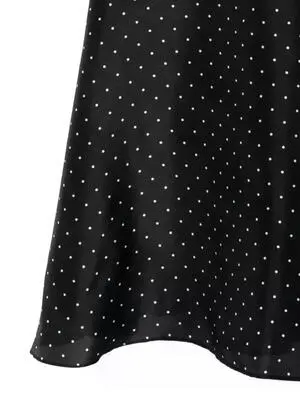 Aspesi Polka-dot Midi Dress