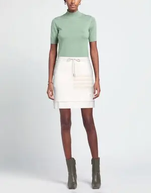 Thom Browne Light Cotton Mini Skirt - Grey