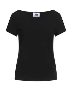 Alpha Studio Jersey T-Shirt Black