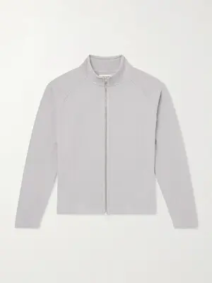 MFPEN Leisure Organic Cotton Zip-up Sweater - Gray