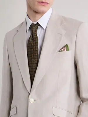 FAVOURBROOK Cooper Linen Suit Jacket - Gray