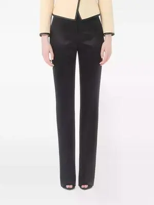 Valentino Garavani Straight Trousers - Black