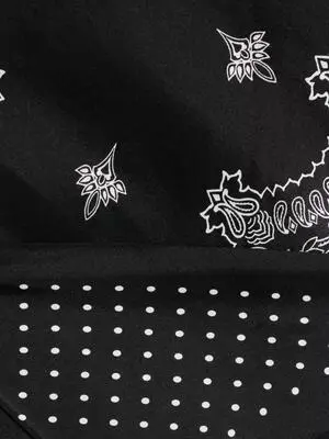 Destin Triangular-shape Bandana - Black