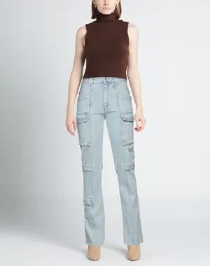 Isabel Marant Étoile Cotton Denim Cargo Jeans