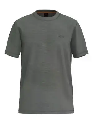 BOSS Crew-neck Short-sleeve T-shirt - Grey