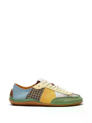 LILI CURIA Zola Patchwork Lace-up Sneakers