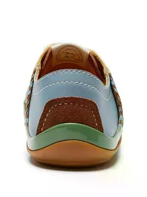 LILI CURIA Zola Patchwork Lace-up Sneakers