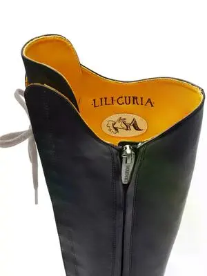 LILI CURIA Ida Lace Up Tall Boots