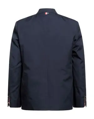 Thom Browne Blazer Size Polyester, Cotton - Navy
