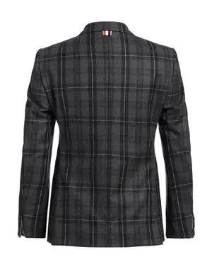 Thom Browne Single-breasted Checked Blazer