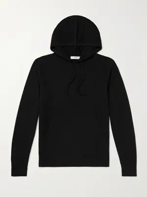 Mr P. Mitchell Cashmere Hoodie - Black