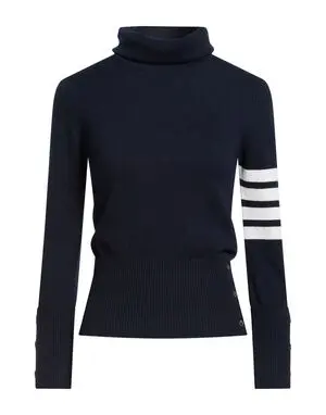 Thom Browne Turtleneck Cashmere Knit - Navy