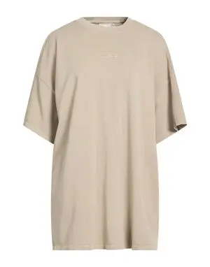 GESTUZ Cotton Jersey T-shirt - Beige