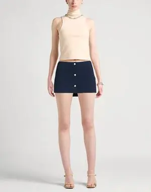 Thom Browne Mini Virgin Wool Pencil Skirt