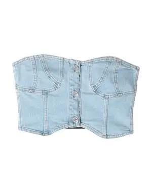 GRIFONI Strapless Corset Top