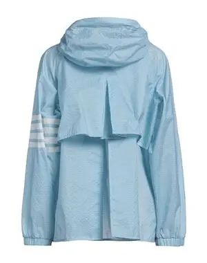 Thom Browne Windbreaker Jacket - Blue