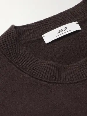 Mr P. Curtis Cashmere Sweater - Brown