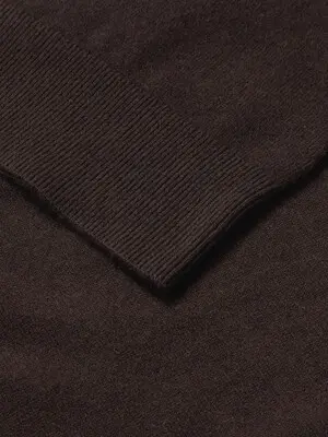 Mr P. Curtis Cashmere Sweater - Brown