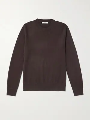 Mr P. Curtis Cashmere Sweater - Brown