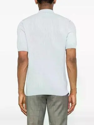 Tagliatore Textured Short-sleeve Polo Shirt