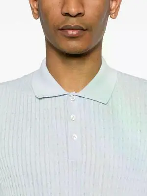 Tagliatore Textured Short-sleeve Polo Shirt