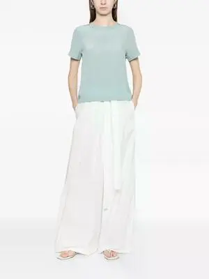 AROVESCIO Round-neck T-shirt - Blue
