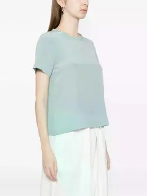 AROVESCIO Round-neck T-shirt - Blue