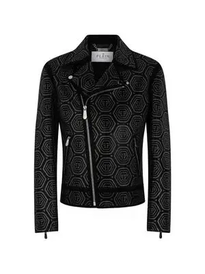 Philipp Plein Biker Jackets For Men