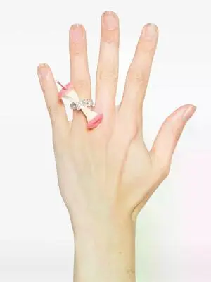 YVMIN Paradise/apple Core Spin Ring