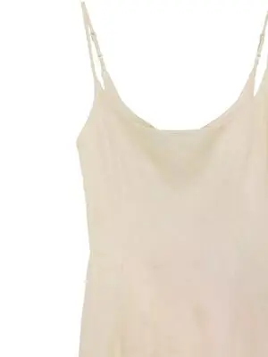ALYSI Spaghetti-strap Midi Dress - Neutrals
