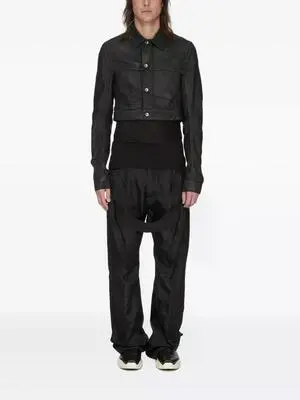 Rick Owens Megastrapped Geth Trousers - Black
