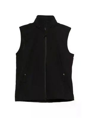Aspesi Zip-up Gilet - Black