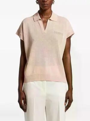 Peserico Polo Knitwear - Pink
