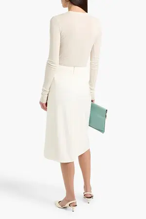 JIL SANDER Silk-jersey Top