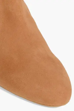 STUART WEITZMAN Yuliana Suede Knee-high Boots - Camel