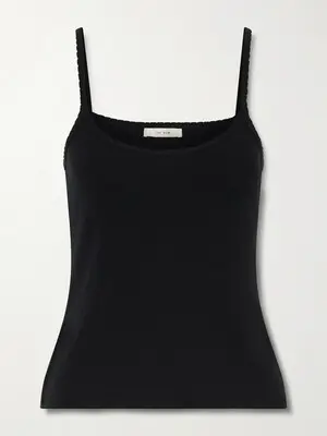 THE ROW Denzel Ribbed Cotton-jersey Tank