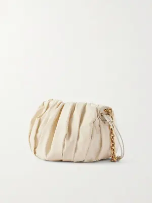 Chloé Pleated Shell Shoulder Bag - White