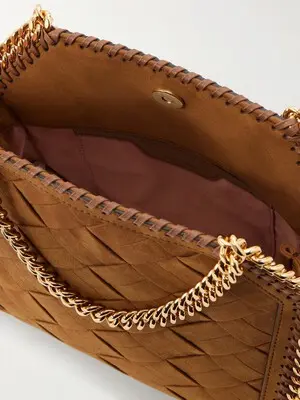 Stella McCartney Falabella Woven Shoulder Bag