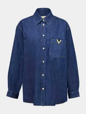 VALENTINO Medium Denim Shirt