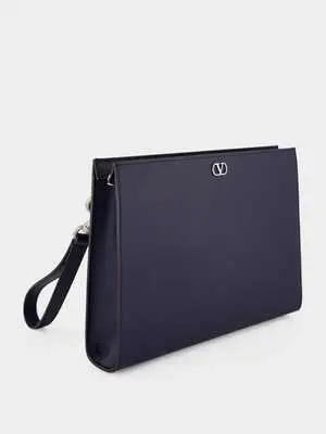 Valentino Garavani Marine Leather Pouch