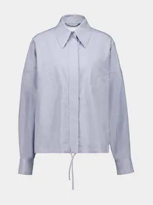 Stella McCartney Cotton Chambray Shirt Jacket