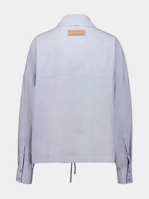 Stella McCartney Cotton Chambray Shirt Jacket
