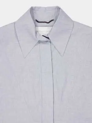 Stella McCartney Cotton Chambray Shirt Jacket