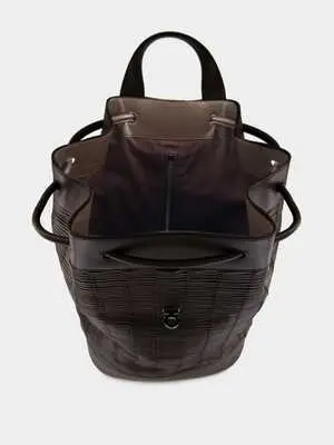 FERRAGAMO Sailor Leather Backpack