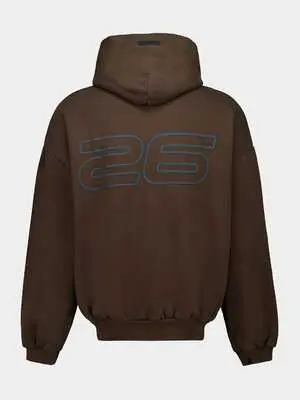 Fear Of God Heavy Fleece 90s Hooded Sweatshirt - Brown