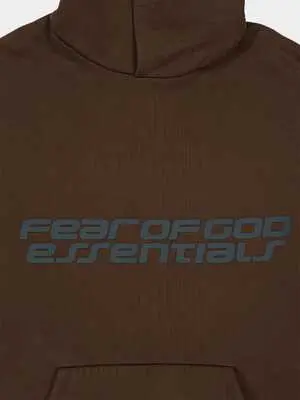 Fear Of God Heavy Fleece 90s Hooded Sweatshirt - Brown