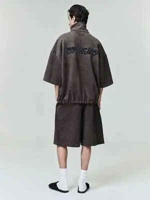 Fear Of God Relaxed Suede Fleece Shorts