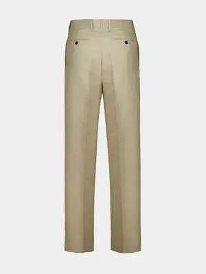 FERRAGAMO Safari Relaxed Tailored Trousers