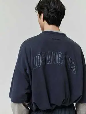 Fear Of God Vintage Los Angeles 90s Oversized T-shirt - Black