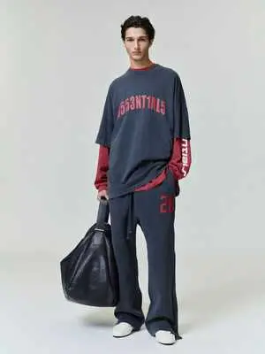Fear Of God Iron Chicago 90s Oversized T-shirt - Grey